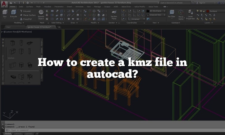 How to create a kmz file in autocad? - CADdikt