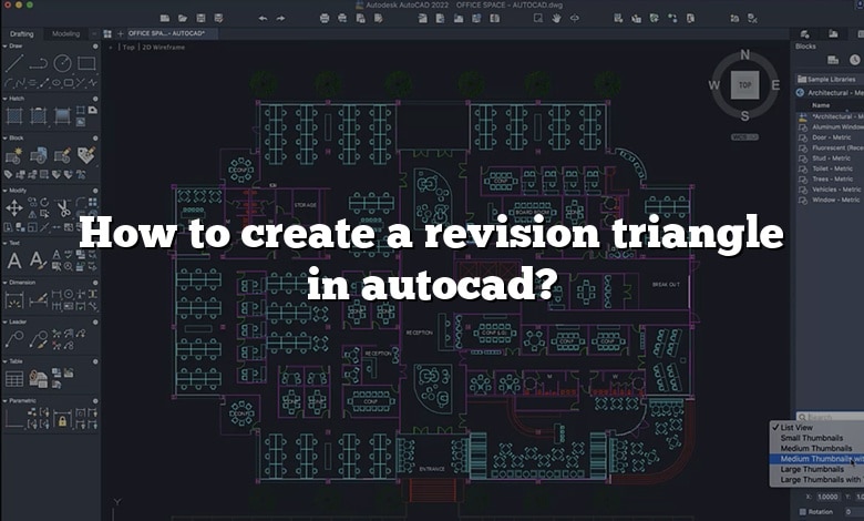 How to create a revision triangle in autocad? - CADdikt