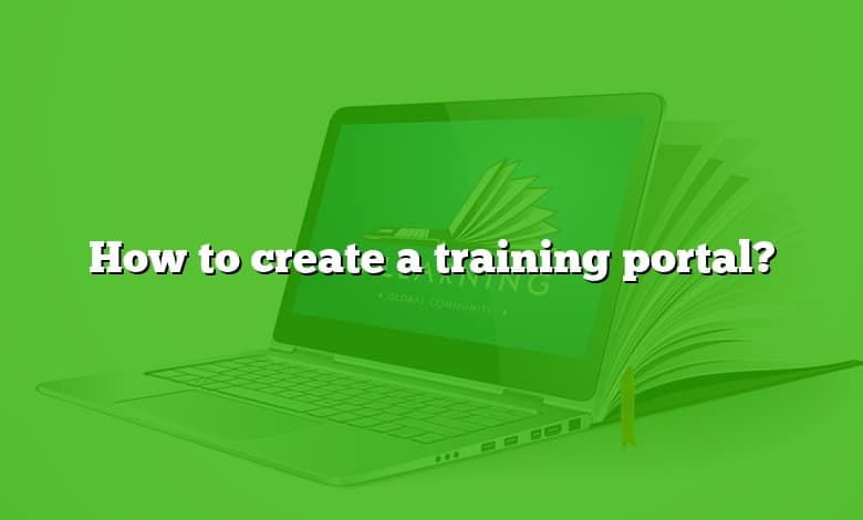 How to create a training portal? - CADdikt