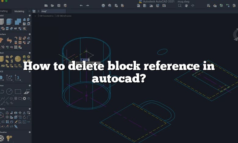 How to delete block reference in autocad? - CADdikt