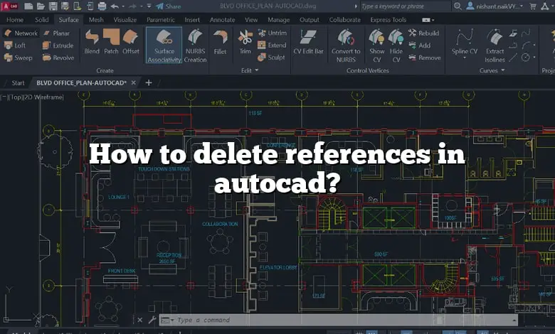 How to delete references in autocad? - CADdikt