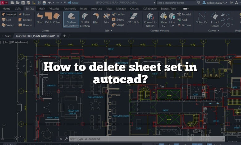 How to delete sheet set in autocad? - CADdikt