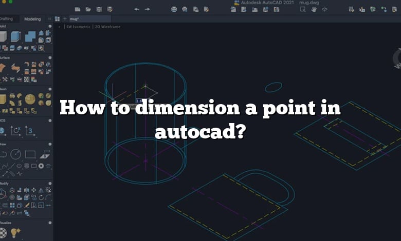 How to dimension a point in autocad? - CADdikt