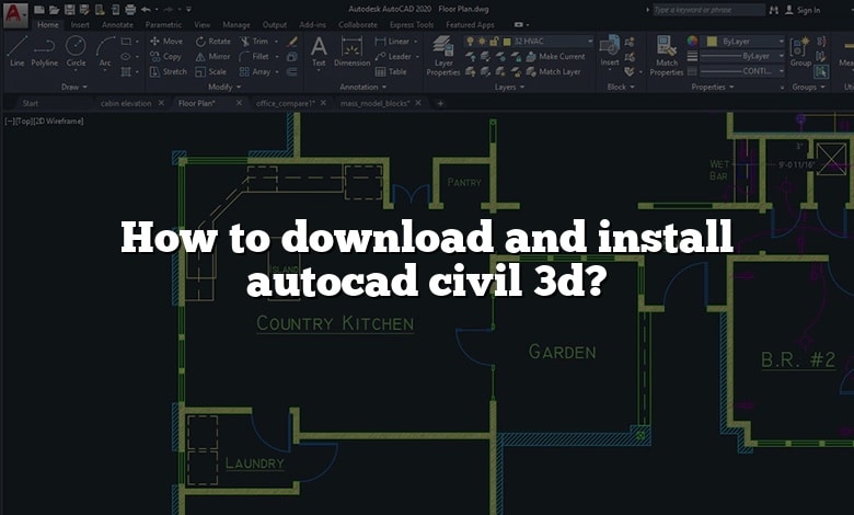 How to download and install autocad civil 3d? - CADdikt