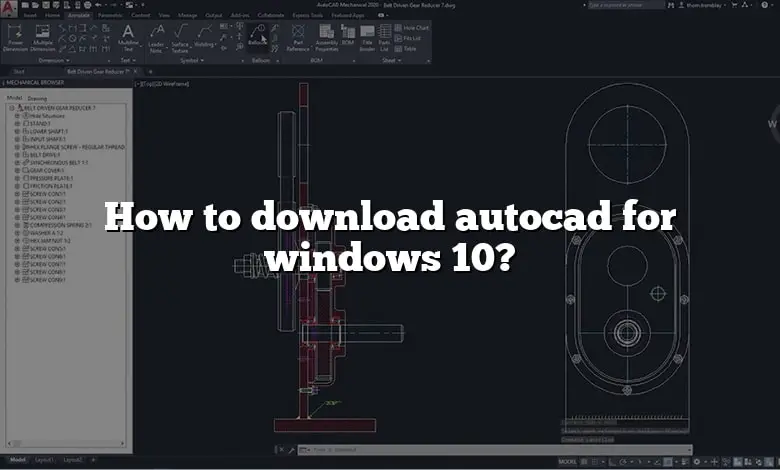 How to download autocad for windows 10? - CADdikt