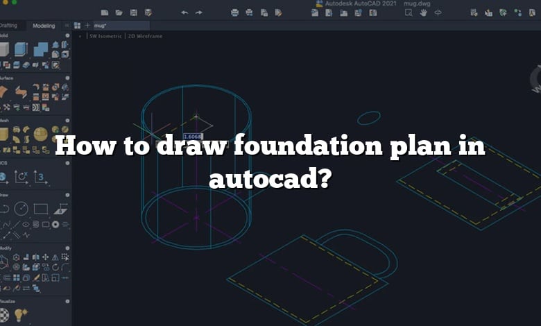 How to draw foundation plan in autocad? - CADdikt