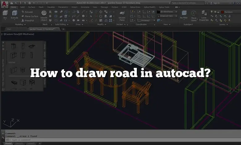 How to draw road in autocad? - CADdikt