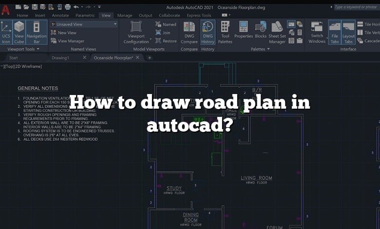 How to draw road plan in autocad? - CADdikt