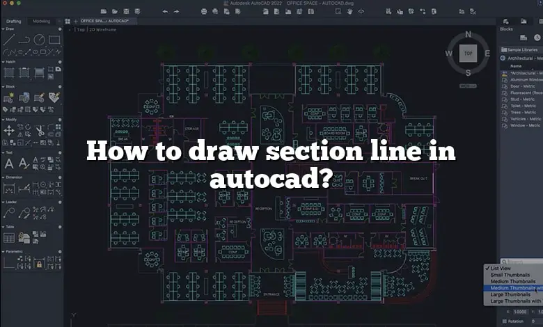 How to draw section line in autocad? - CADdikt