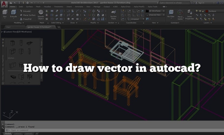 How to draw vector in autocad? - CADdikt