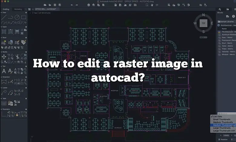 How to edit a raster image in autocad? - CADdikt