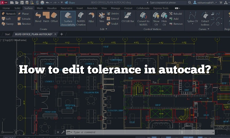 How to edit tolerance in autocad? - CADdikt