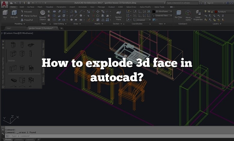 How To Explode 3d Face In Autocad Caddikt