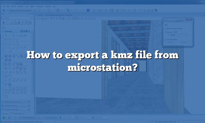 How to export a kmz file from microstation? - CADdikt