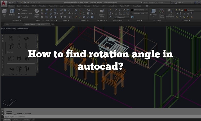 How to find rotation angle in autocad? - CADdikt How to find rotation angle in autocad? - CADdikt