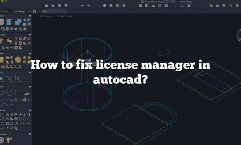 How to fix license manager in autocad? - CADdikt