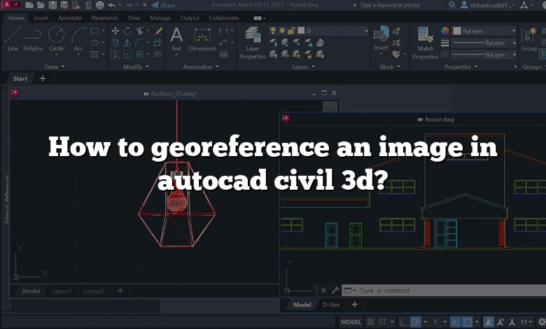 How to georeference an image in autocad civil 3d? - CADdikt