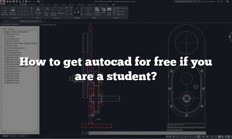 How to get autocad for free if you are a student? - CADdikt