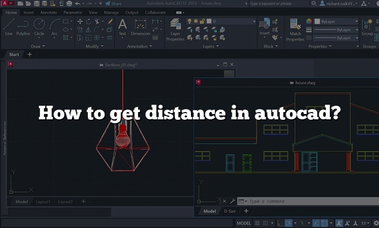 How To Get Distance In Autocad Caddikt