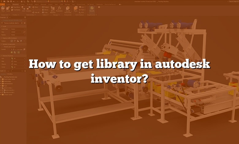 How to get library in autodesk inventor? - CADdikt