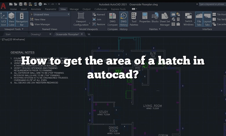 How to get the area of a hatch in autocad? - CADdikt