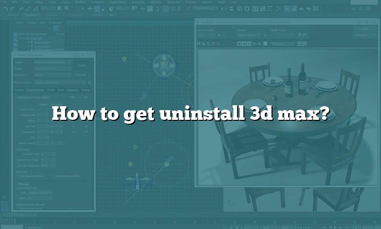 How to get uninstall 3d max? - CADdikt