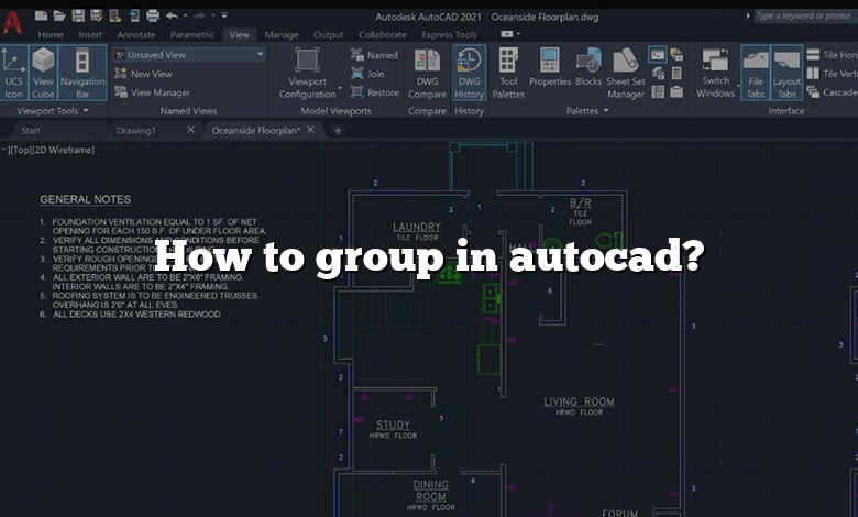 How to group in autocad? - CADdikt