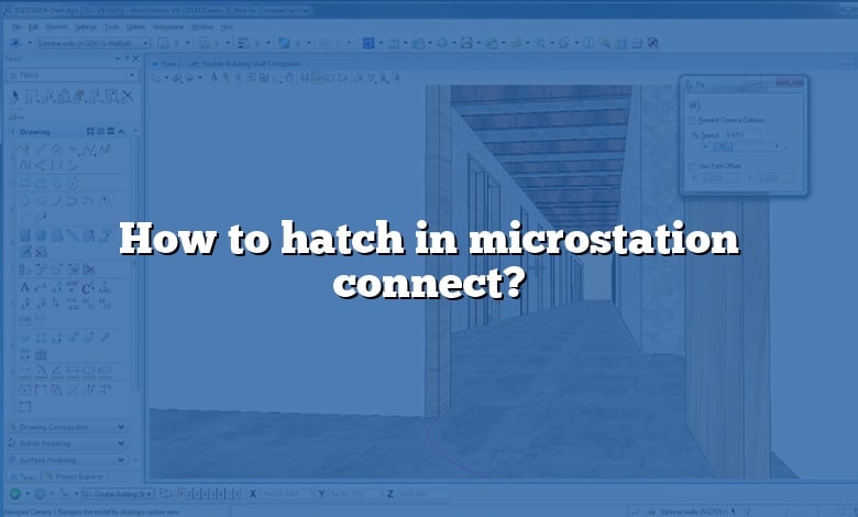 How to hatch in microstation connect? - CADdikt