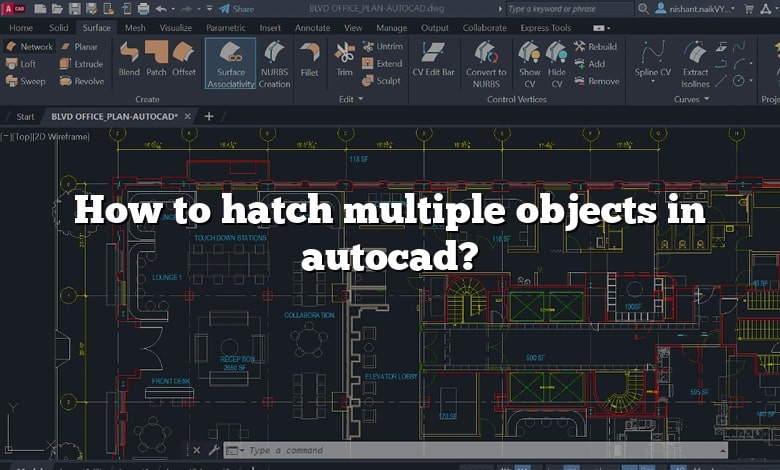 How To Hatch Multiple Objects In Autocad Caddikt
