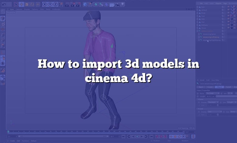 How To Import 3d Models In Cinema 4d Caddikt