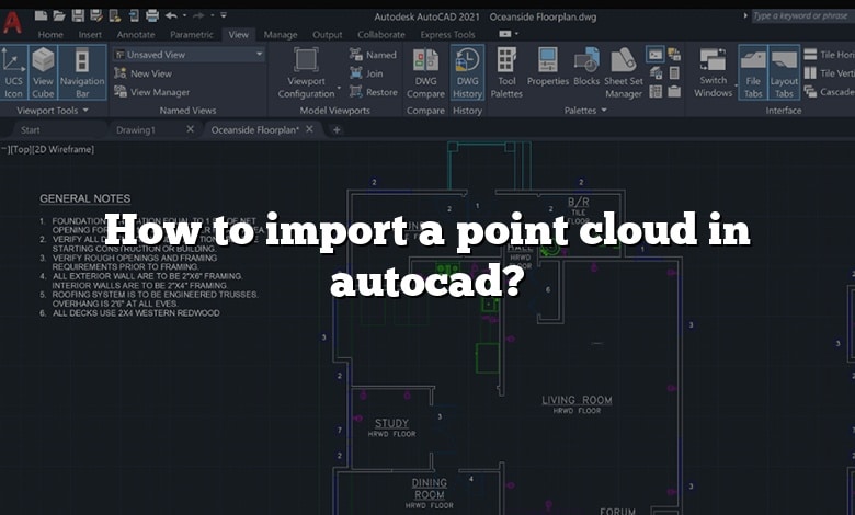 How to import a point cloud in autocad? - CADdikt