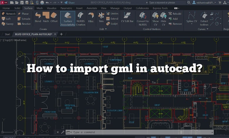 How to import gml in autocad? - CADdikt