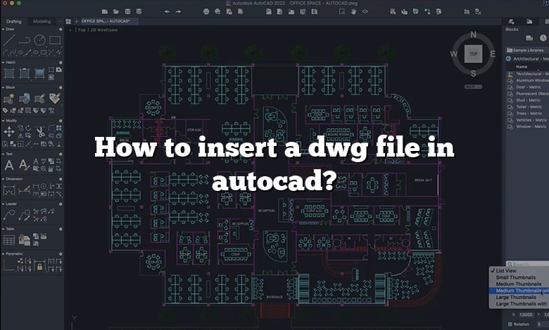 How to insert a dwg file in autocad? - CADdikt