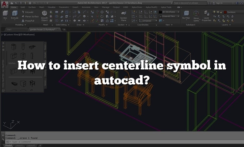 How to insert centerline symbol in autocad? - CADdikt
