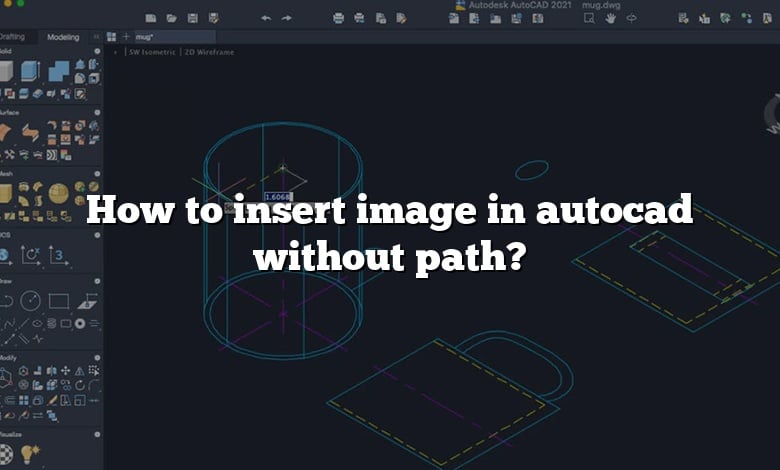 How to insert image in autocad without path? - CADdikt