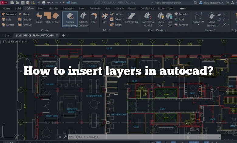 How to insert layers in autocad? - CADdikt