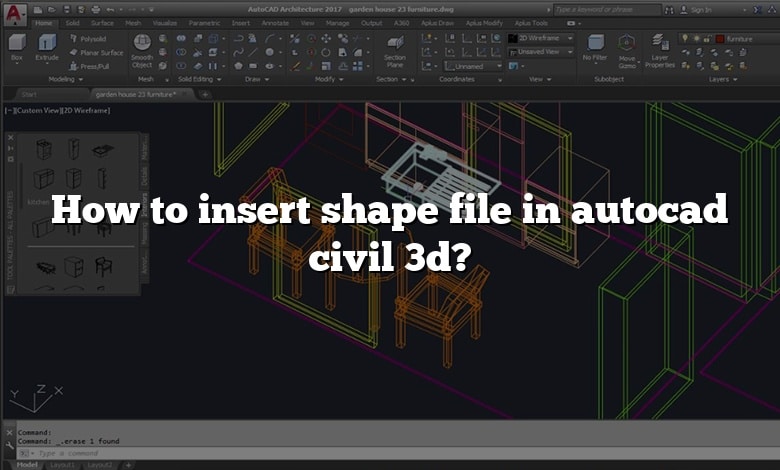 How to insert shape file in autocad civil 3d? - CADdikt