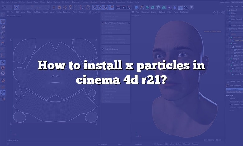 How to install x particles in cinema 4d r21? - CADdikt