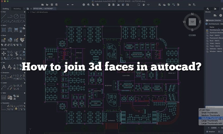 How to join 3d faces in autocad? - CADdikt