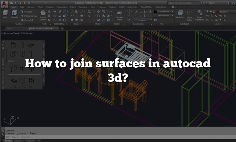 How to join surfaces in autocad 3d? - CADdikt