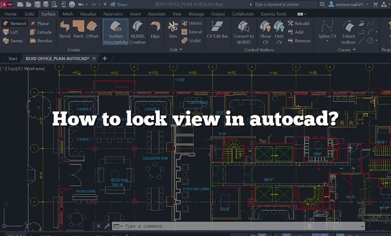 How to lock view in autocad? - CADdikt