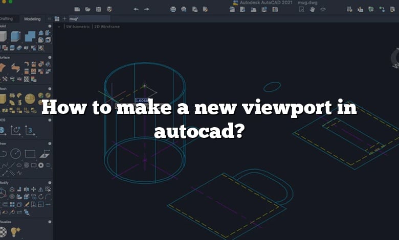 How to make a new viewport in autocad? - CADdikt