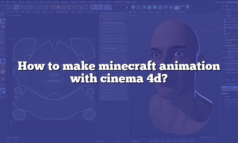 How to make minecraft animation with cinema 4d? - CADdikt