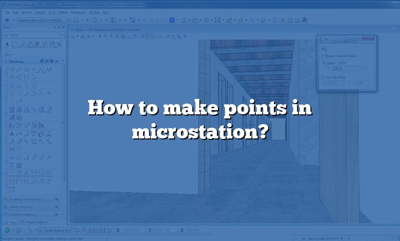 How to make points in microstation? - CADdikt
