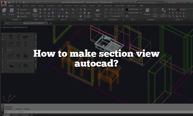 How to make section view autocad? - CADdikt