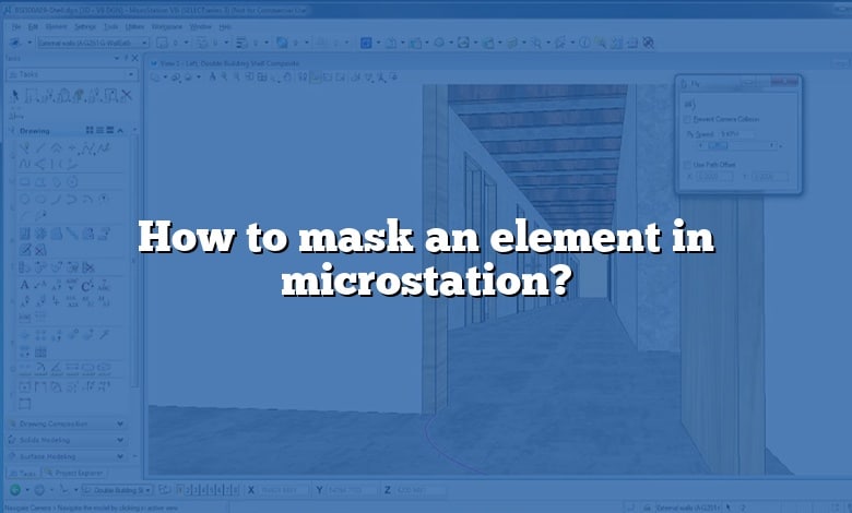 How to mask an element in microstation? - CADdikt
