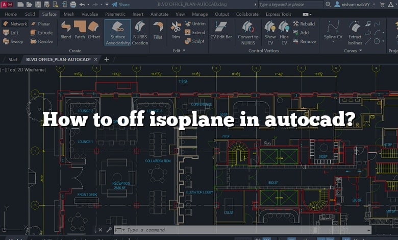 How to off isoplane in autocad? - CADdikt