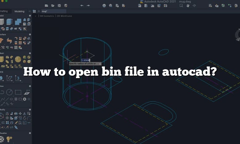 How to open bin file in autocad? - CADdikt