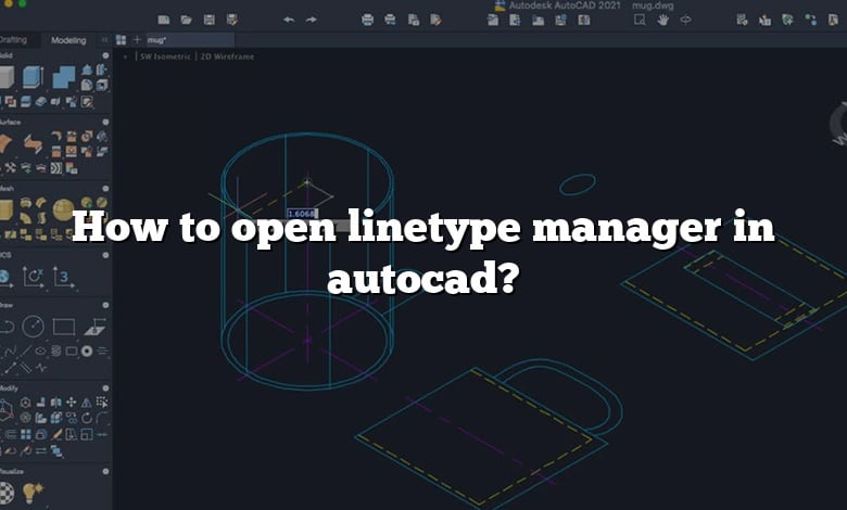 How to open linetype manager in autocad? - CADdikt