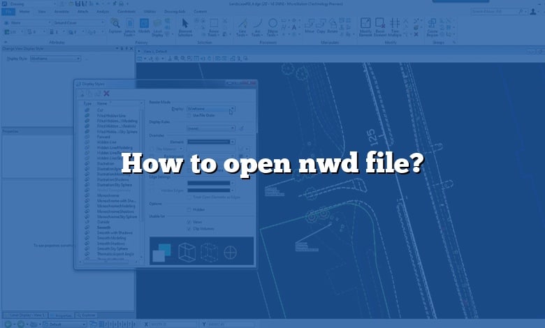How to open nwd file? - CADdikt